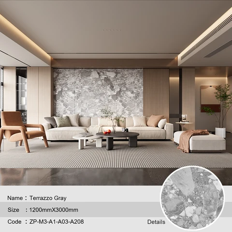 Buy Decorative Waterproof Stone Texture Wall Panels 9mm Pvc Wall Panels ...