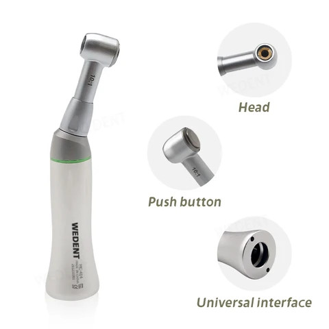 Buy Dental Handpiece 10:1 Deceleration Reciprocating Push Button Contra ...