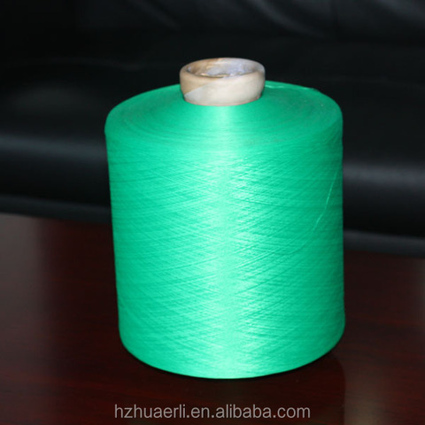 Buy Dope Dyed Polyester Yarn from Hangzhou Huaerli Industry Co., Ltd., China | Tradewheel.com