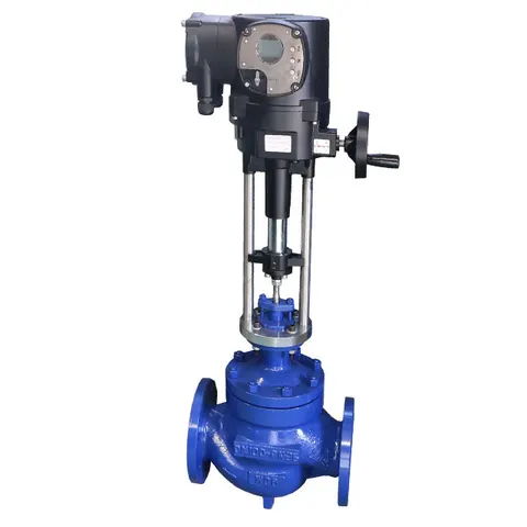 Buy Electric Actuator 4-20ma Straight Stroke Control Valve Modbus Dc24v ...