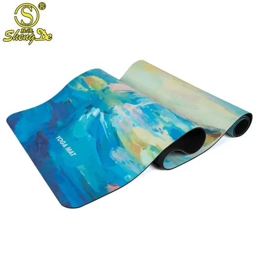 Buy Fitness Exercise Body Building Waterproof Suede Foam Tpe Yoga Mat ...