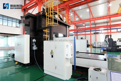 Buy Gmf4028r Gantry Type Cnc Fanuc Control System Milling Machine ...