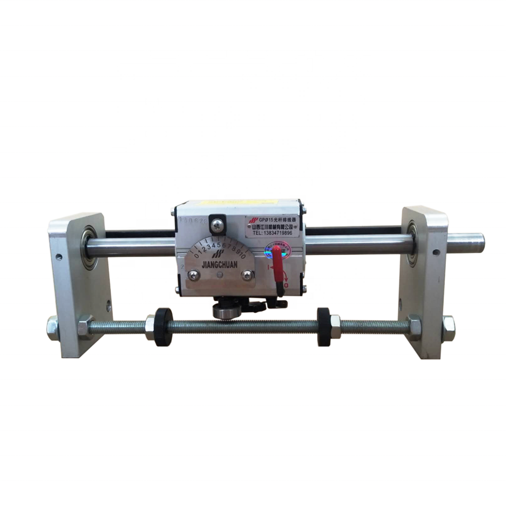 Buy Gp15c With Guide Wheel Cable Coil Winding Machine Traverse Rod from ...