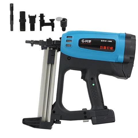Buy Gr 50k Carpenter Tools Electric Stapler Nail Gun For Wood Gas Nail ...