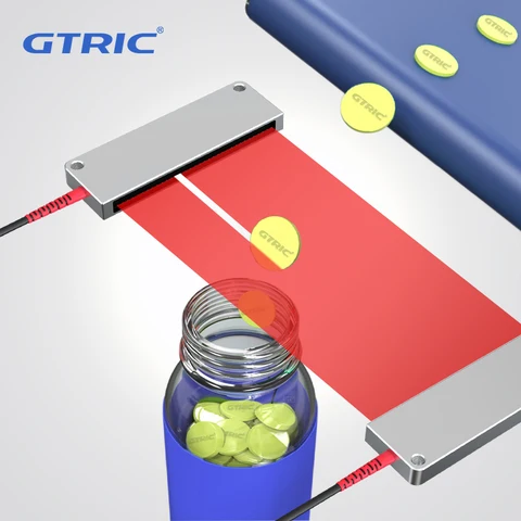 Buy Gtric Matrix Digital Fiber Optic Sensor Head Presence Through Beam ...