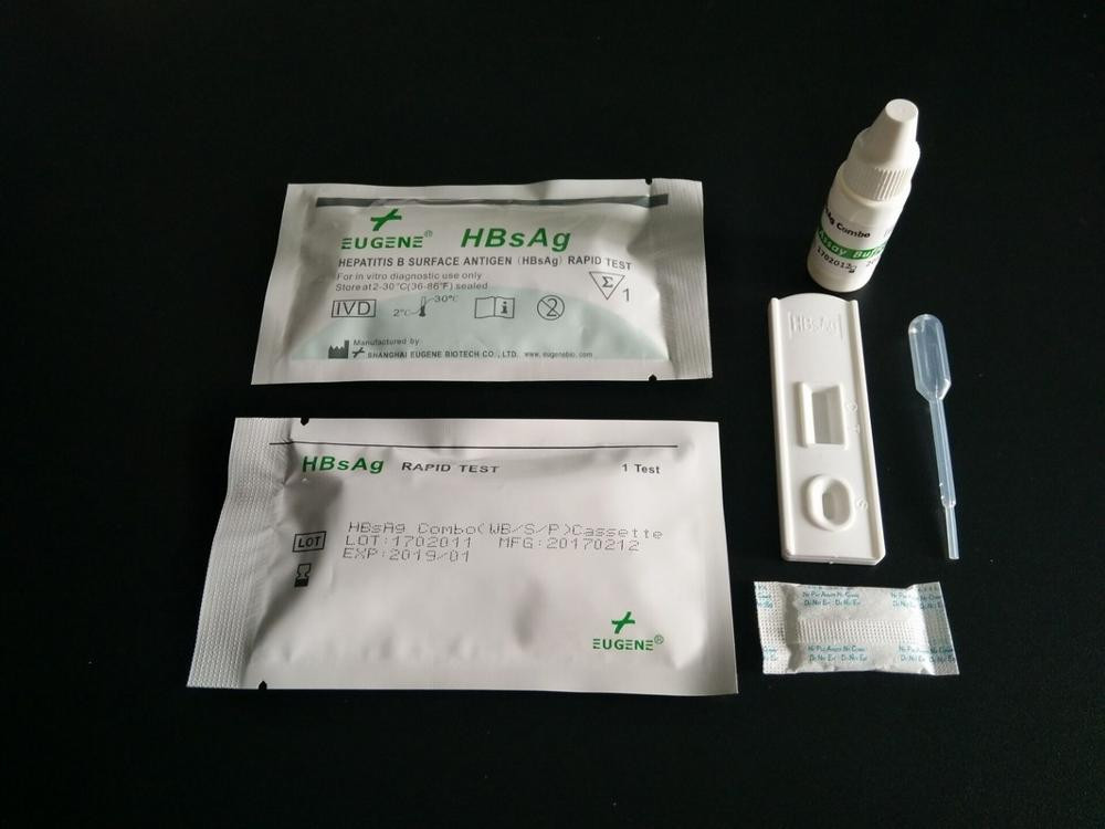 Buy Hbv (hbsag Hbsab Hbcab Hbeab Hbeag) 5-in-1 Rapid Test Kit (serum ...
