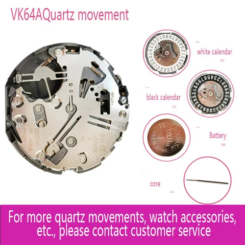 Buy High-end Timing Watch Movement Original Vk64a Quartz Movement Watch ...