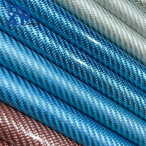 Buy High Tensile Carbon Fiber Round Tube Carbon Fiber Hollow Tube ...