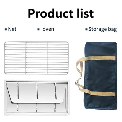 Buy Hot Selling Portable Charcoal Grill Roaster Folding Barbecue Camp ...