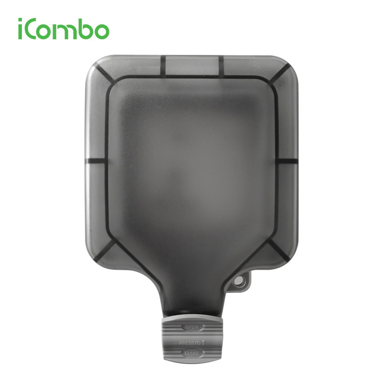 Buy Icombo Clamshell Plastic Socket Enclosure Waterproof Pc Junction ...