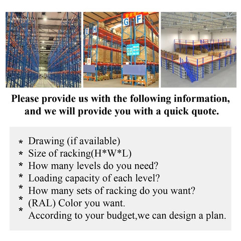 Buy Industrial Warehouse Storage Stacking Racks Shelving Heavy Duty ...