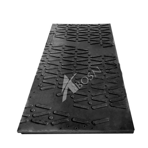 Buy Interlocking Heavy Duty Excavator Floor Mat Plastic Extruded Ground ...