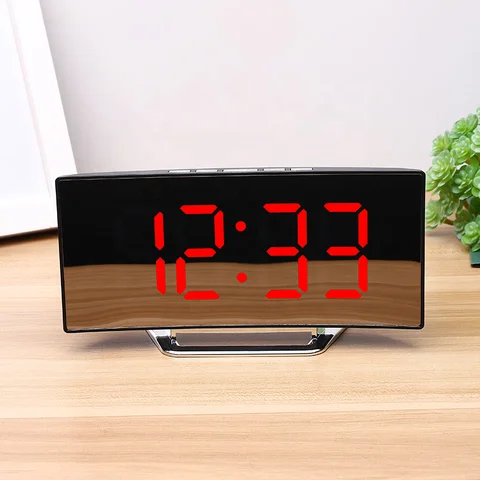 Buy Large Led Digital Alarm Clock Sleep Smart Table Temperature ...