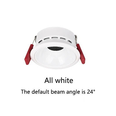 Buy Led Recessed Adjustable Downlight Dimmable Led Ceiling Embed Round ...