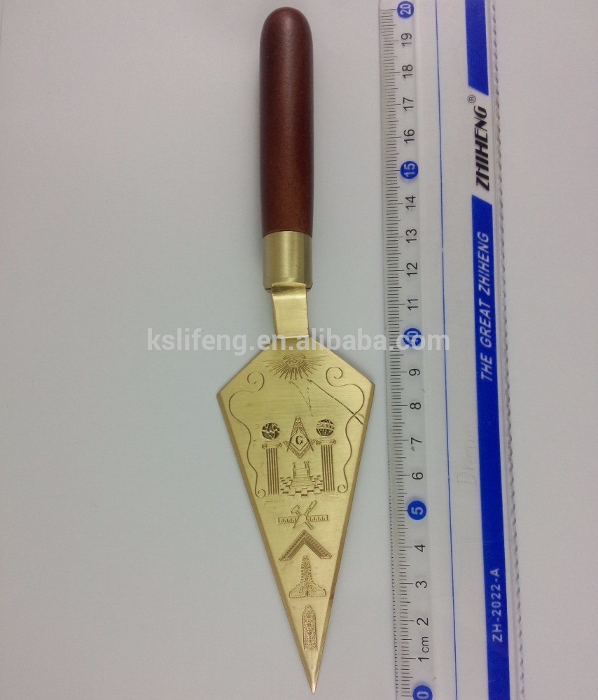 Buy Master Mason Freemason Masonic Crafts Masonry Trowel from Kunshan ...