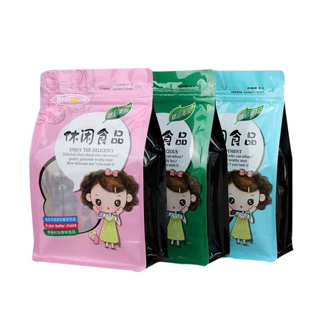 Buy Mosiure Proof High End Eight Sides Ziplock Side Gusset Plastic ...