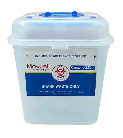 Buy Mowell Disposable/reusable Durable Plastic Sharps Disposal ...