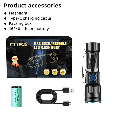 Buy Multifunctional Lamp Side Light Type Led Rechargeable Flashlight ...