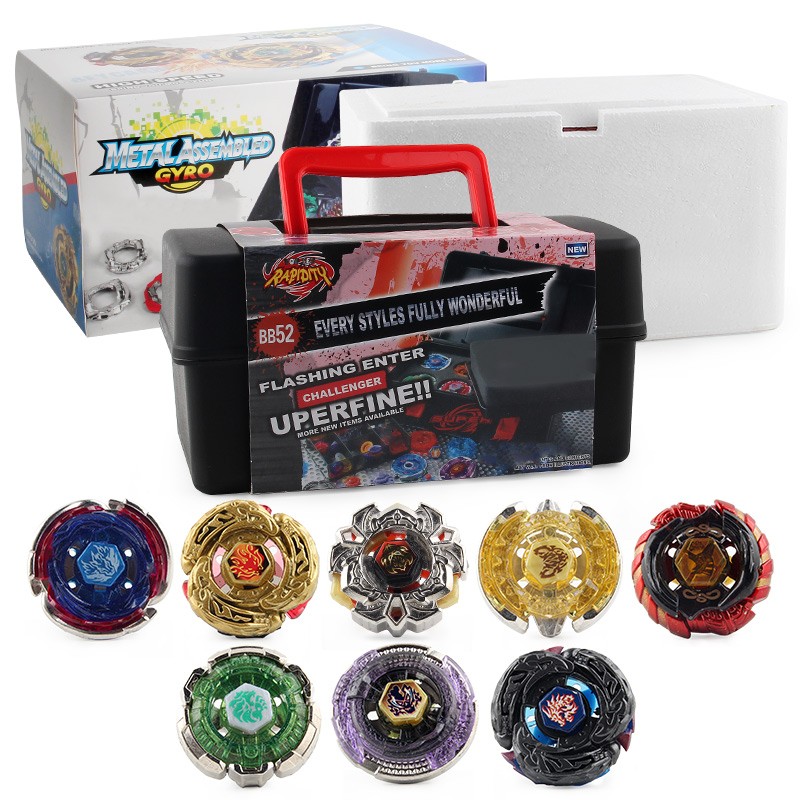 Buy Original Metal Battle Beyblades Toys Set Bayblade Burst Spinning ...