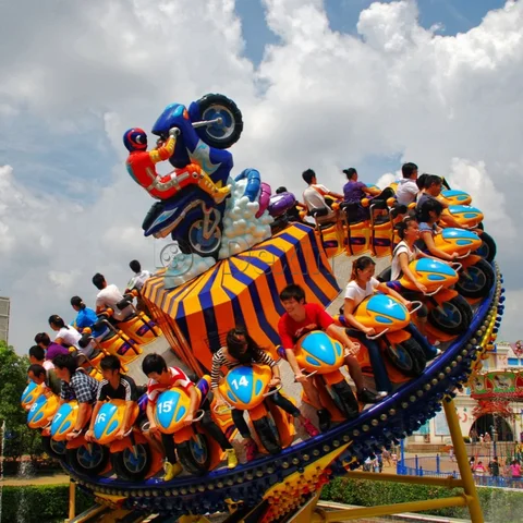 Buy Outdoor Extreme Theme Park Thrill Amusement Ride Flying Ufo, Flying ...