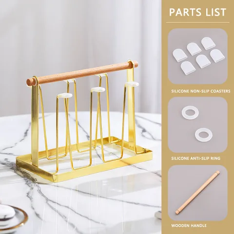 Buy Ownswing Connected Cup Holder For Household Inverted Storage Glass ...