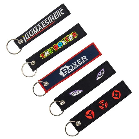 Buy Personalized Factory Custom Embroidered Patch Keychain Cartoon Logo ...