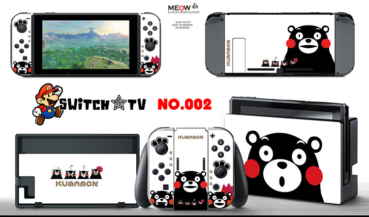 Buy Protector Sticker Decal Vinyl Skin For Nintendo Switch Ns Console ...