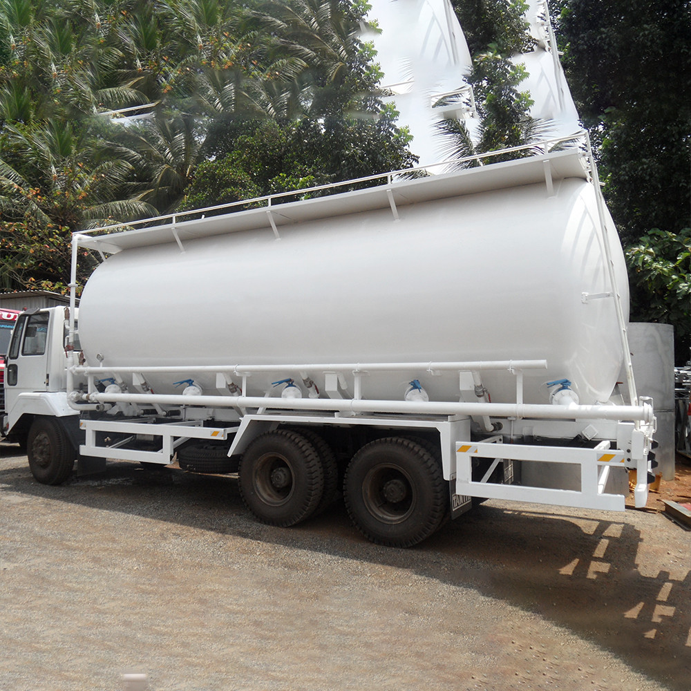 Buy Pta Powder Tank Semi-trailer Euro Type Feed Bulk Flour Pneumatic ...