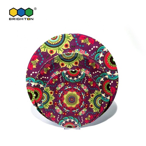 Buy Purple Design Dining Ware For Dinner Dinar Set Melamine Dinnerware ...