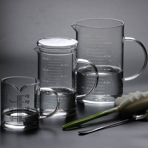 Buy Pyrex Glass Beaker Mug Laboratory Glassware Glass Beaker With ...