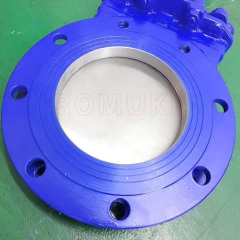 Buy Pz673tc-10c Carbon Steel Wcb Wafer Type Pneumatic Thin Ceramic Slag Slurry Valve from ...