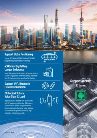 Buy Quesum Mp70s 4g Poc Radio With Bluetooth Wifi Gps Dual Camera Video ...