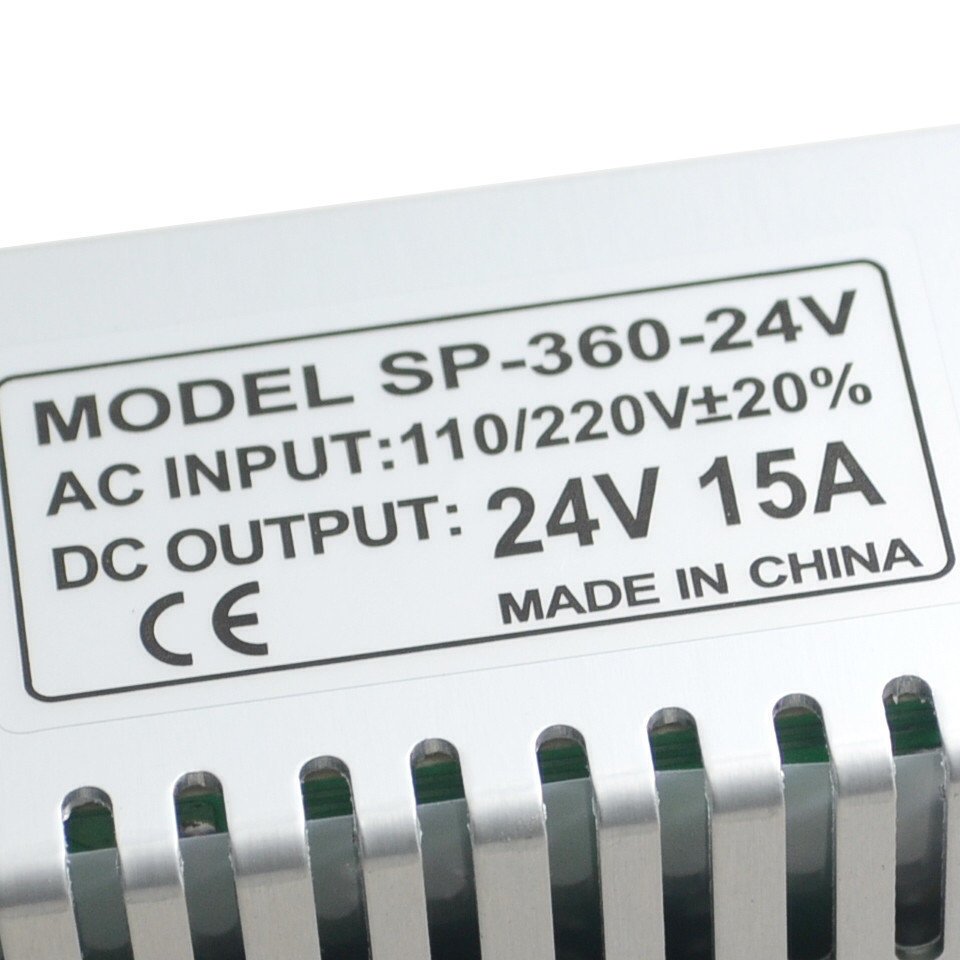 Buy S-360-24 Ac/dc Switching Power Supply 360w 24v 15a Power Supply ...