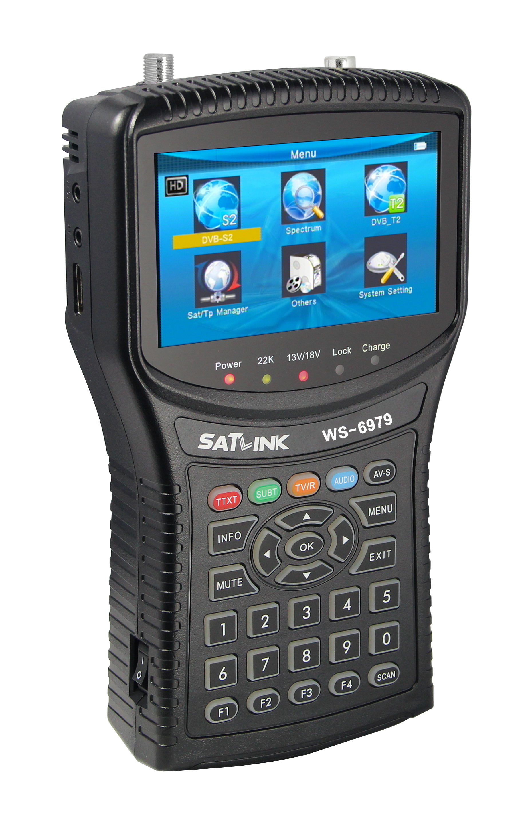Buy Satlink Ws-6979 Combo Digital Satellite Finder Meter Spectrum ...