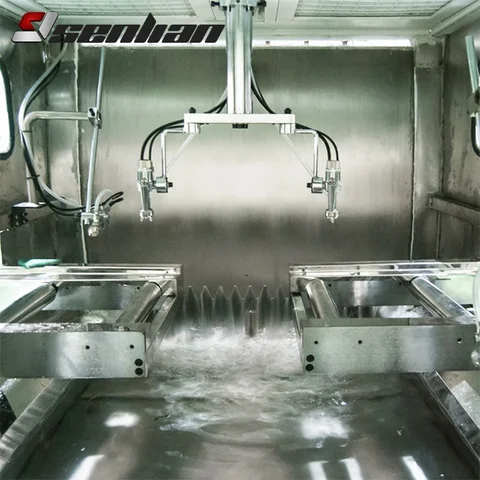 Buy Small Linear Automatic Spray Paint Machine For Wood Cladding Panel ...