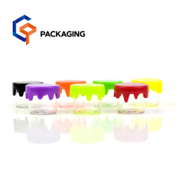 Buy Small Smell Proof Jar Wax Dab Oil Concentrate Container Glass Dab ...