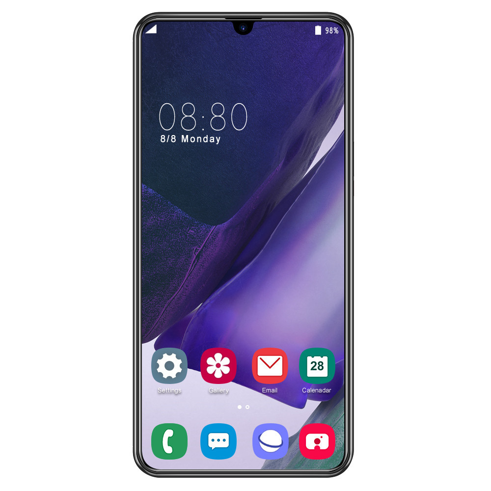 Buy Smartphone Manufactory Note 20u 6.3inch Hd Screen Android 9.0 Dual ...