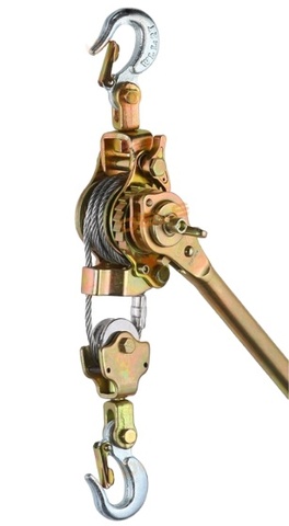 Buy Top Sale 1ton Lever Wire Rope Hoist Hand Puller Ratchet Wire Rope ...