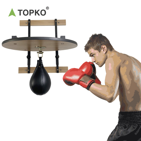 Buy Topko Kick Boxing Equipment Wood Platform Adjustable Speed Punching ...