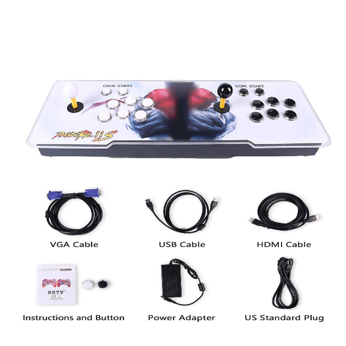 Buy Upgrade Board Kits Pandora Box Equipment 1 Up Arcade Games Machines ...