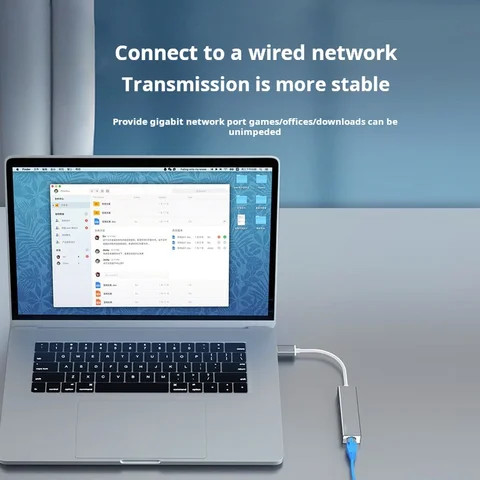 Buy Usb Type C To Rj45 Wired Network Card Super Speed Usb 3.0 To ...