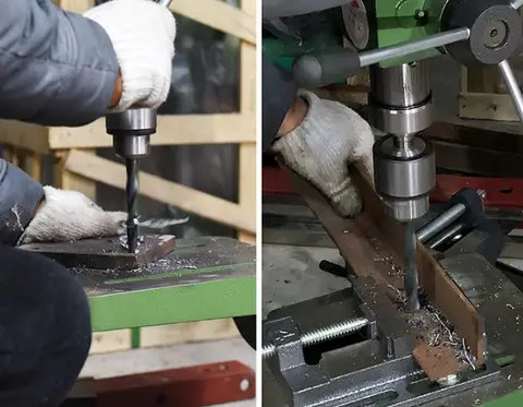 Buy Vertical Drilling Tapping Machine Three Function Desktop New ...