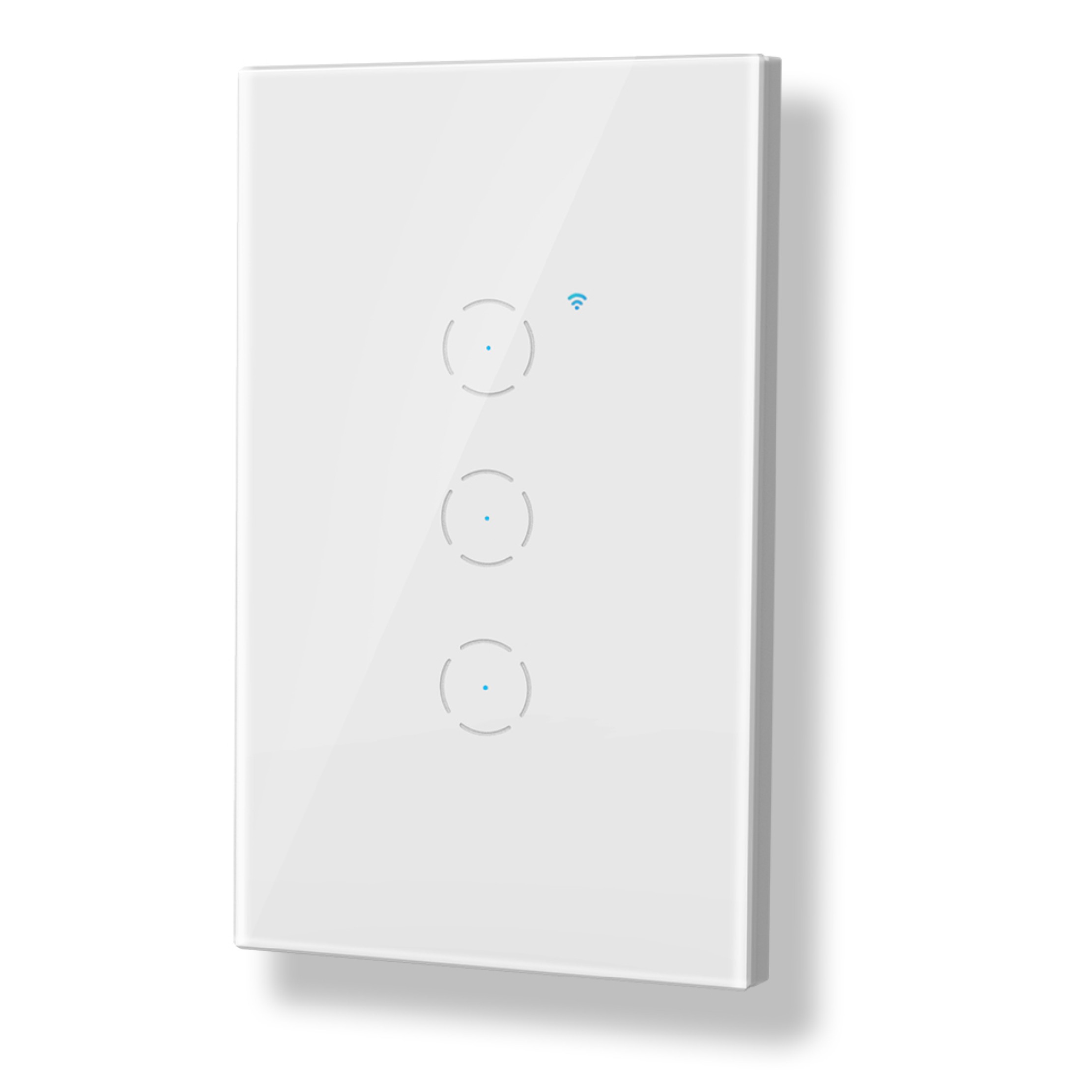 Buy Wifi Remote Switch Wall Light Smart Switch White Smart Wifi Wall ...