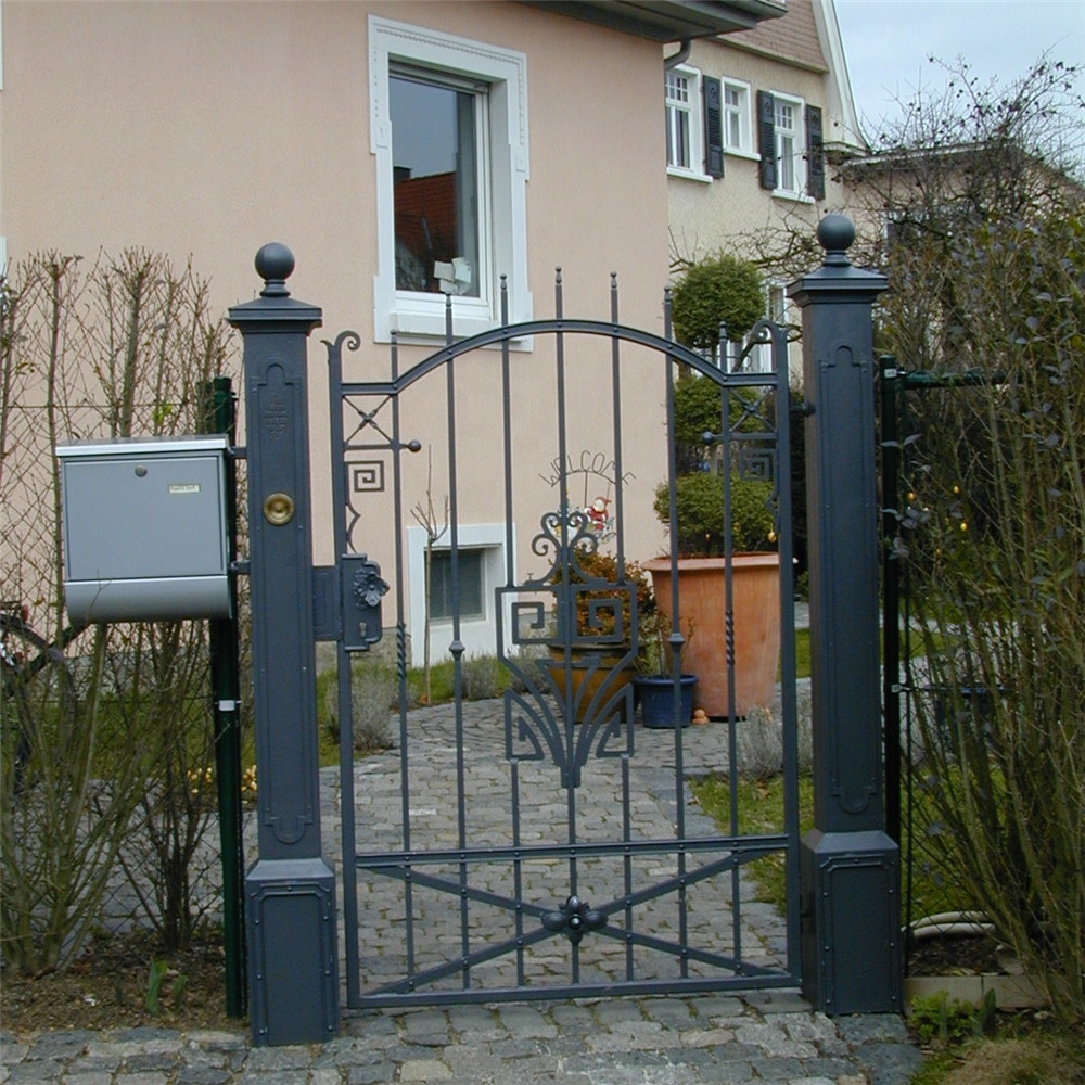 Buy Wonderful Iron Man Steel Main Gate Design from Guangzhou Ages Iron ...
