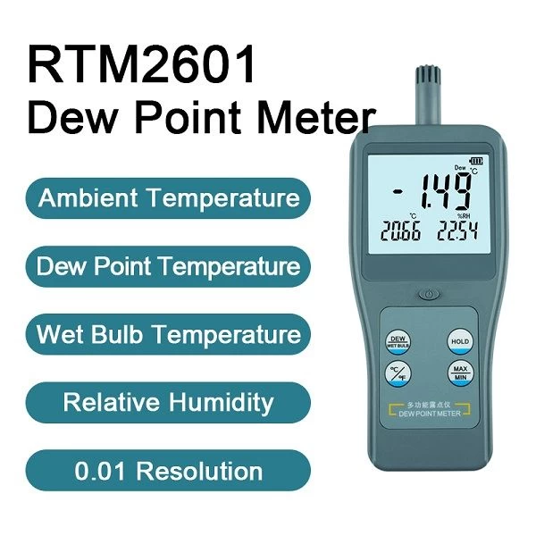 Buy High-accuracy Temperature And Humidity Meter Rtm-2601 from Qingdao ...