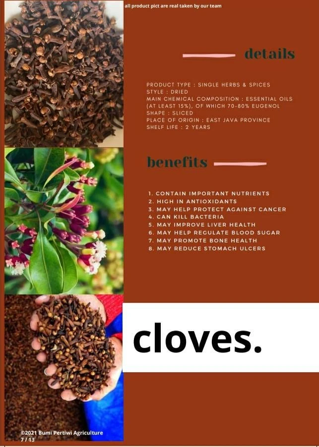 Buy Best Indonesian Cloves from Bumi Pertiwi Agriculture, Indonesia ...