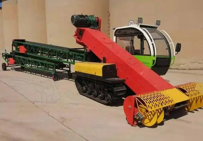 Buy Crawler Type Grain Telescopic Conveyor from Hengshui Mingfeng ...