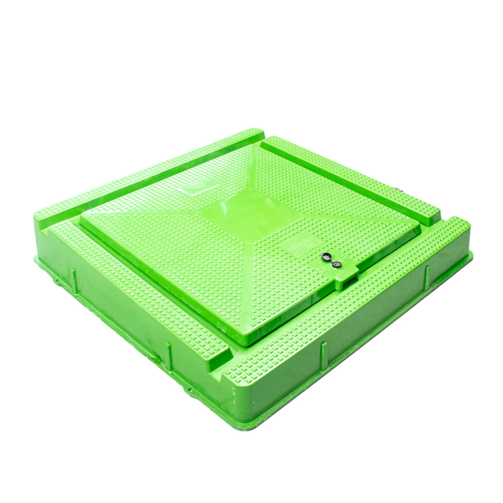 Buy En124 Loading A15 Anti-theft Gas Station Square Sewer Smc Manhole ...