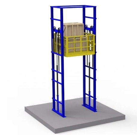 Buy Double Guide-rail Lift Platform from Wemet Lift Machinery Co., Ltd ...