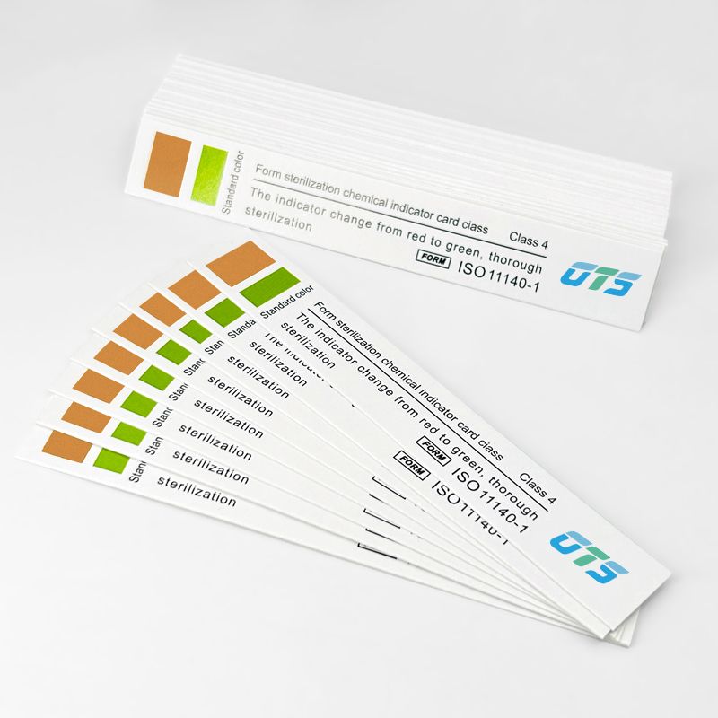 Buy Chemical Formaldehyde Sterilization Monitoring Indicator Card Medical Autoclave Indicator ...